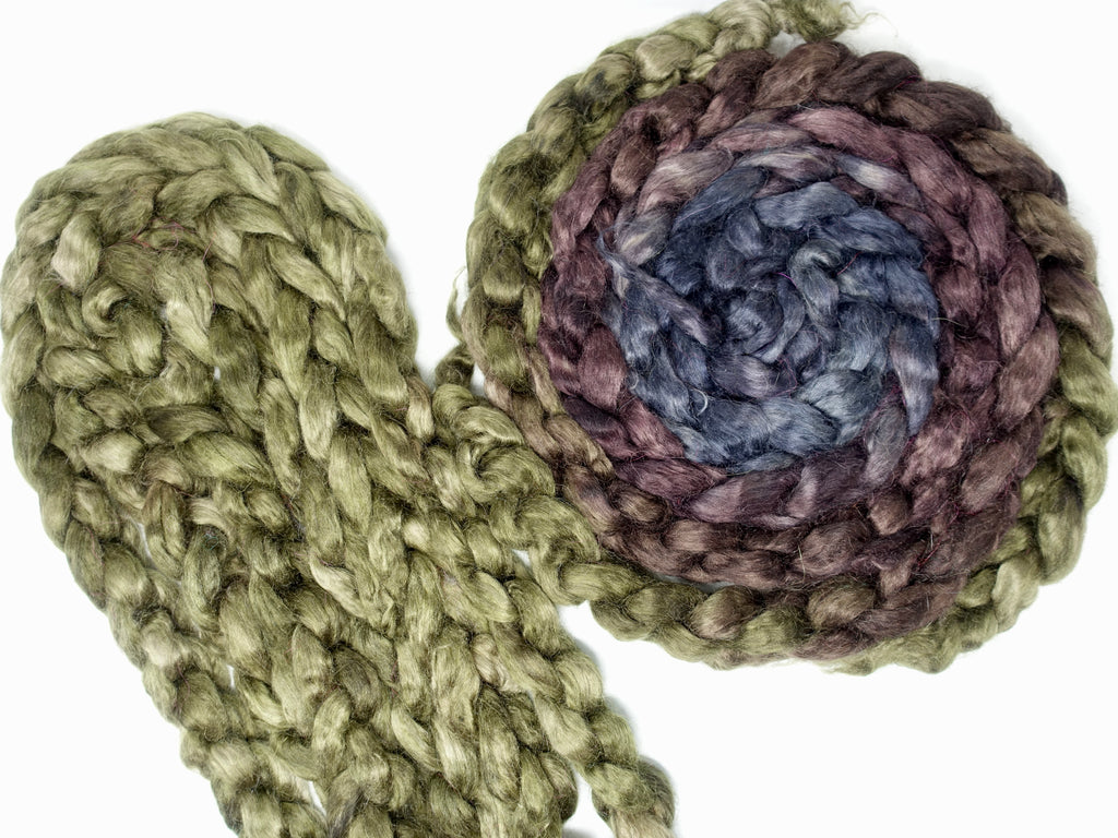 Kid Mohair & Peduncle Silk, Hand Dyed Gradient & Semi-Solid. 100g ...