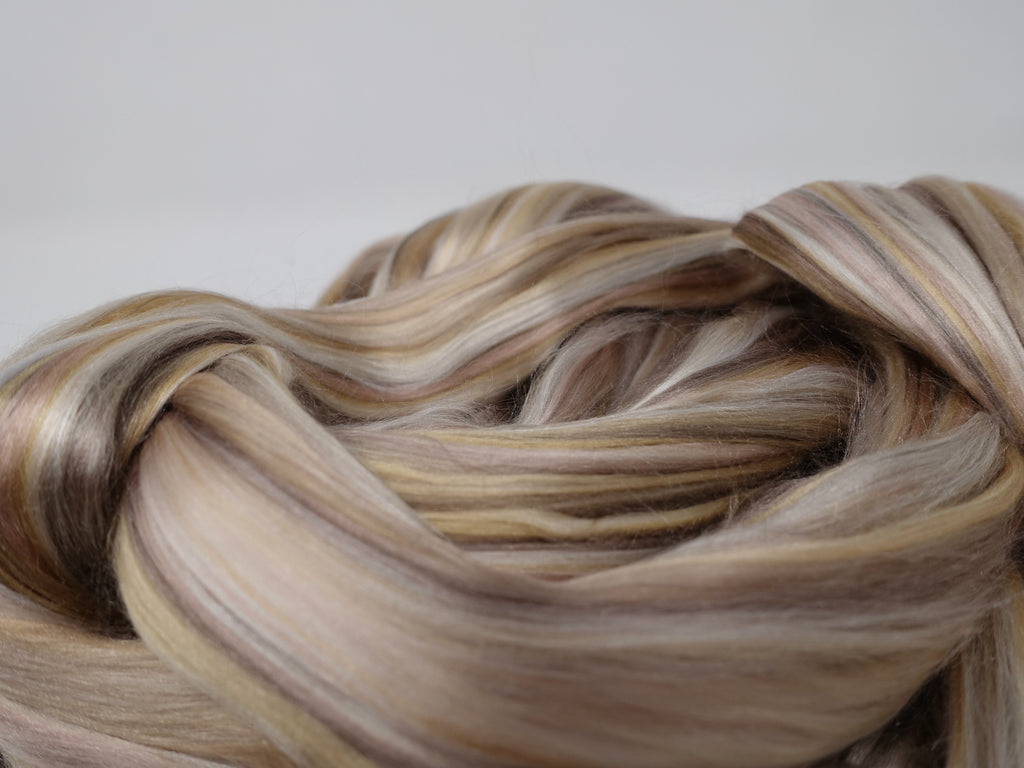 Heather Silk- Blended Mulberry Silk Tops- 50g, 100g & 200g- Delyth ...
