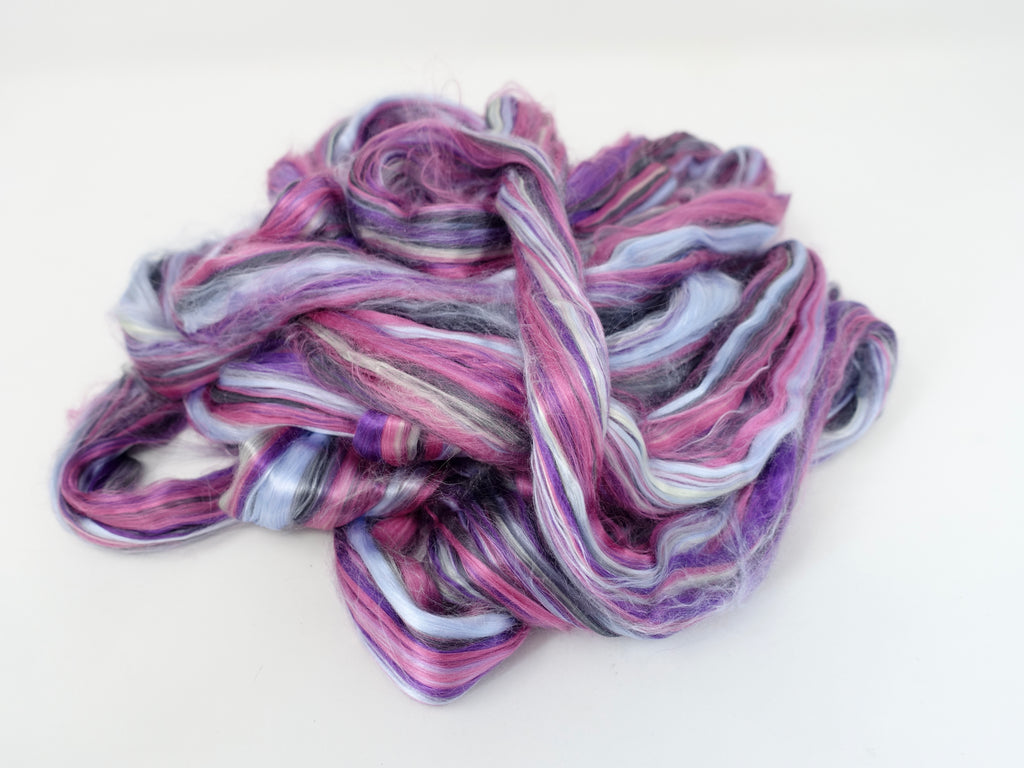 Heather Silk- Blended Mulberry Silk Tops- 50g, 100g & 200g- Ffion ...